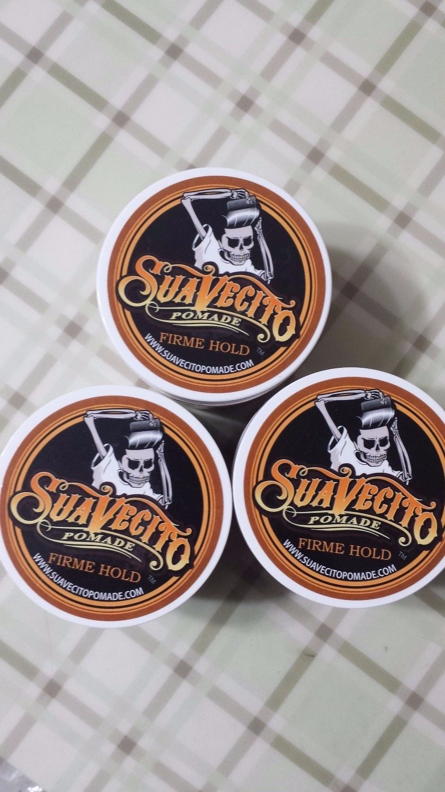 3 PK SUAVECITO POMADE STRONG HOLD( PACK OF 3 ) 4 OZ EACH SUAVECITO ...