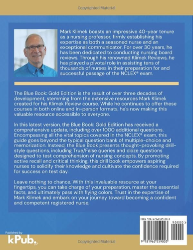 Mark Klimek Blue Book : Gold Edition by Mark Klimek (2023, Trade ...