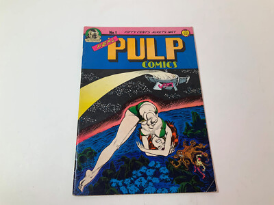 Vintage 1971 REAL PULP COMICS #1 by Print Mint Underground Comix | eBay