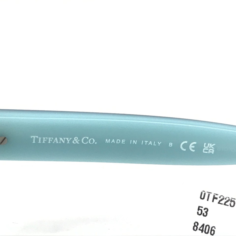 Tiffany & Co. Eyeglasses Frame TF2251 8406 Black Blue Cat Eye Full Rim ...