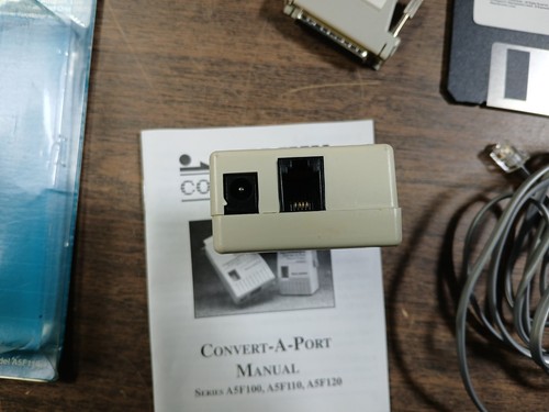 Belkin A5f110-1 SERIAL TO PARALLEL Adapter Kit Convert A Port | eBay