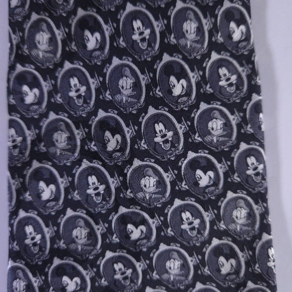 Disney Store Fab Four Tonal Silk Tie | eBay