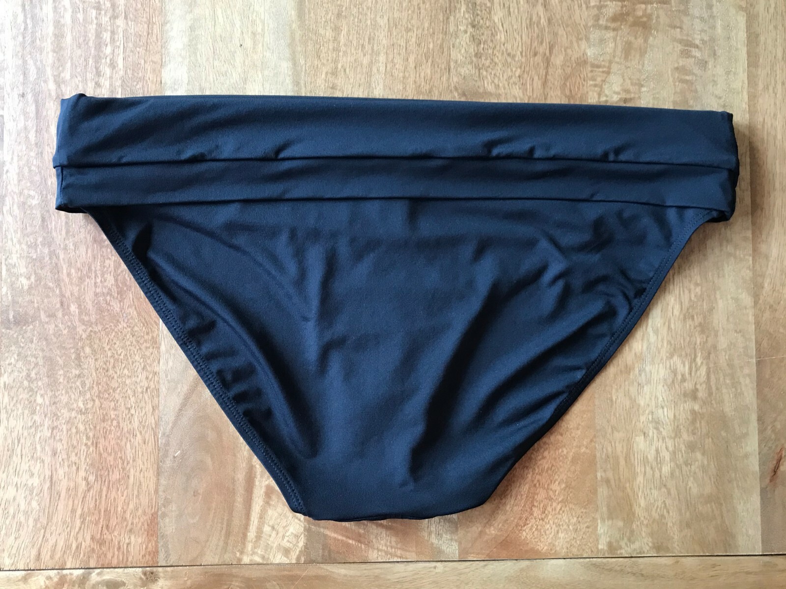 Panache Swim Bikini Brief Bottom Foldover Style Black… - Gem