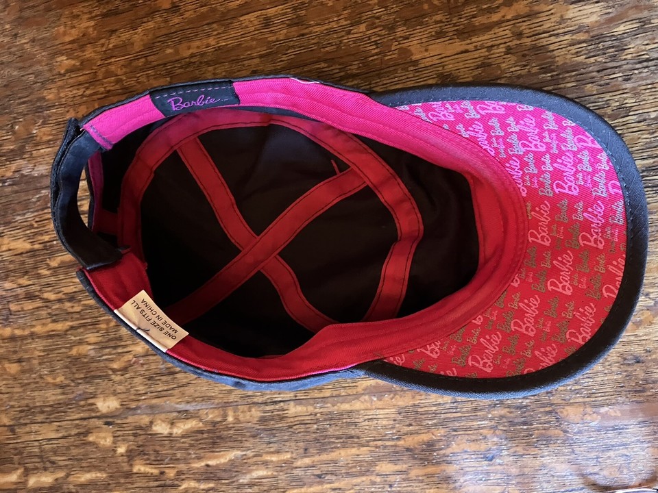 Barbie Baseball Hat One Size Adjustable ….. Barbie Logo Inside Cap NEW ...