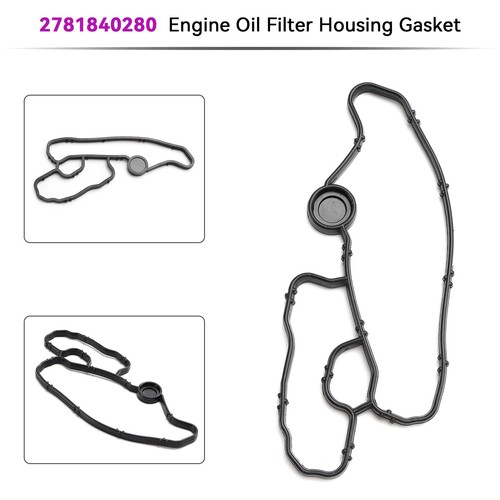 Engine Oil Filter Housing Gasket 2781840280 for Mercedes-Benz M278 V8 ...