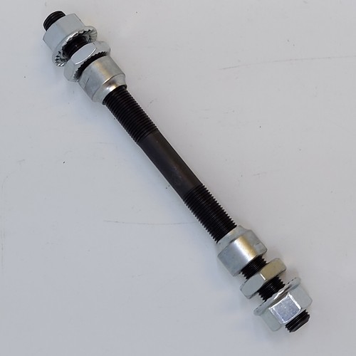 AXLE Front 10MM X 140MM Bicycle Wheel Spindle 3/8" BMX MTB Mountain ...