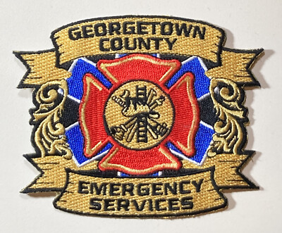Georgetown County South Carolina Emergency Services Patch | eBay
