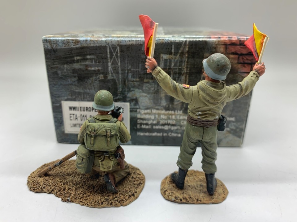FIGARTI TOY SOLDIERS WWII EUROPEAN THEATRE BRING IN THE SHIP ETA-011 1/ ...