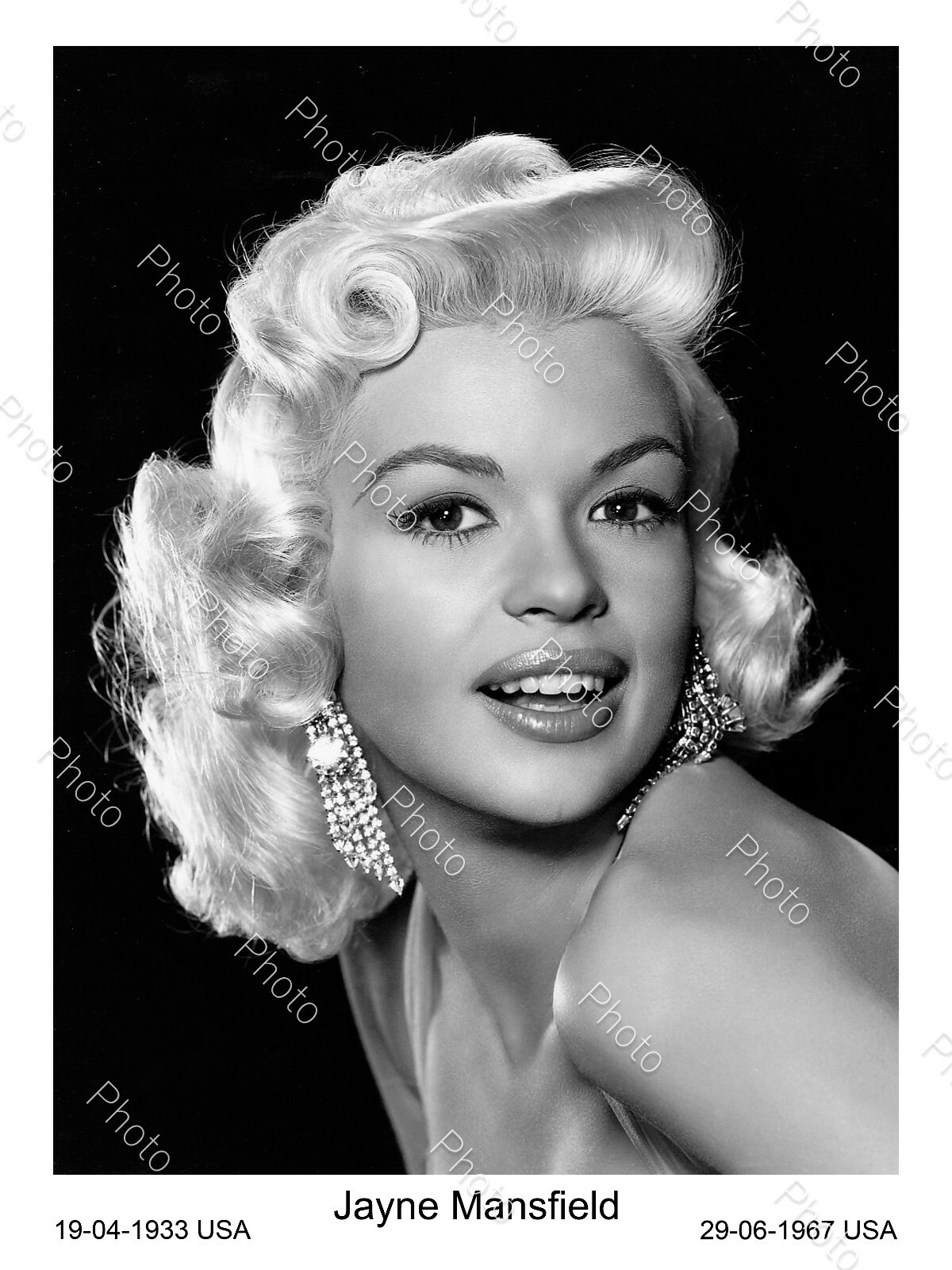 Jayne Mansfield Lisa Montell Astrid Allwyn Art Carney Donald Moffat ...