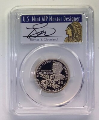 2020 S Proof PCGS 70 First Strike Sacagawea Dollar wCleveland Signature ...