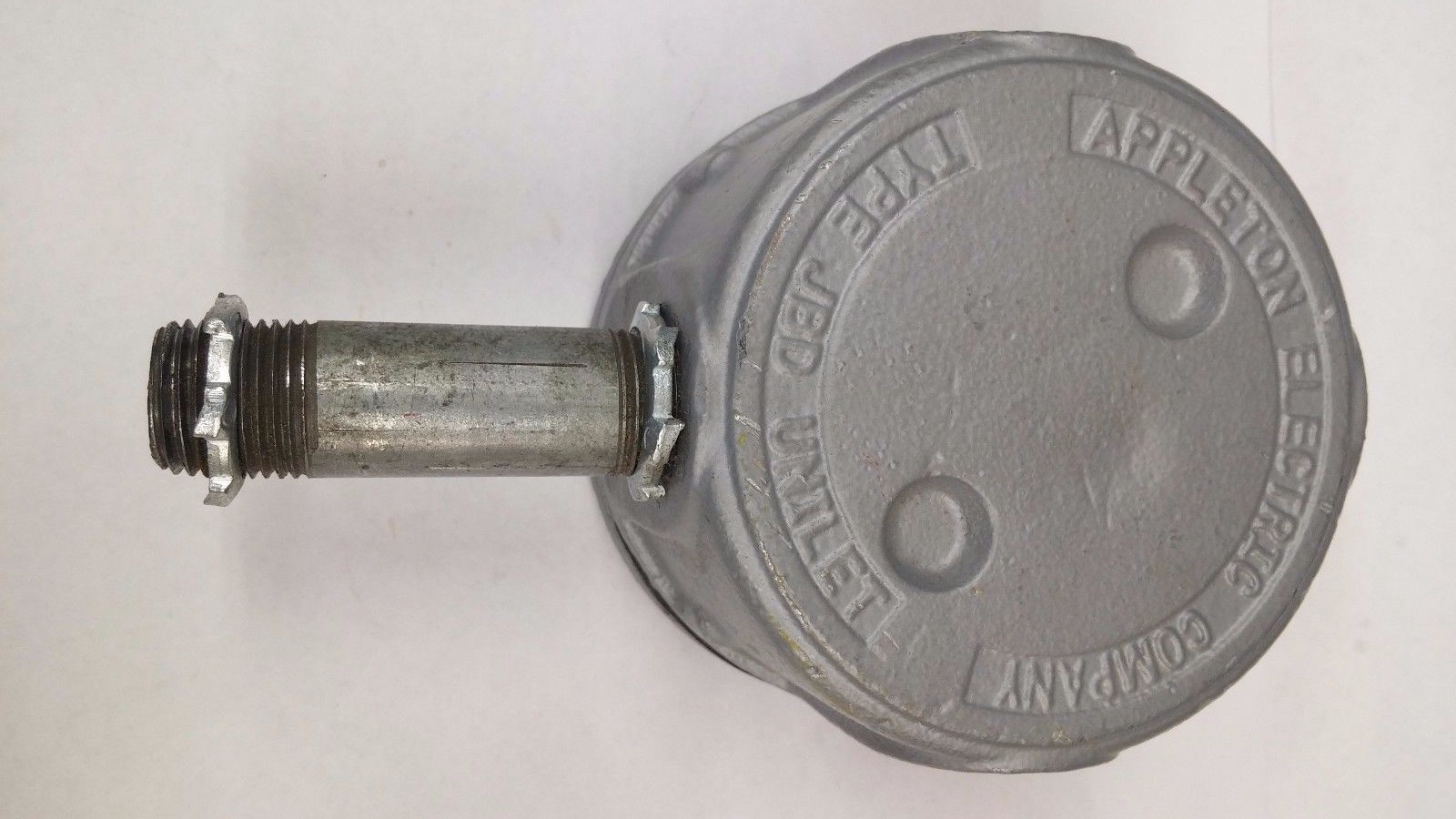 Appleton Type JBD Unilet Junction Device Box 1/2" W/ Cover and 3" of ...