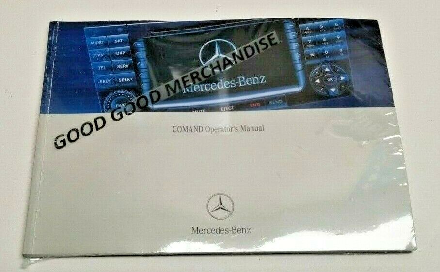 2008 MERCEDES COMMAND NAVIGATION SYSTEM OWNERS MANUAL CLS CLASS E CLASS ...