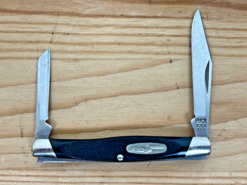 Buck 305 2 Blade Pocket Knife, Made in USA | eBay