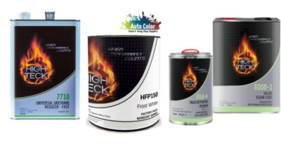 GM WA8624 Olympic White Paint Kit: Basecoat, Clear, Activator, Reducer ...