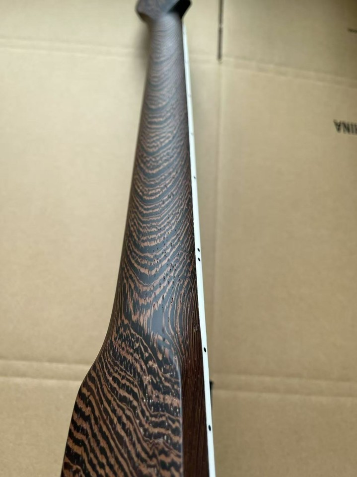 22 Fret Stainless Tele Guitar Neck Wenge Fingerboard for Fender TL ...