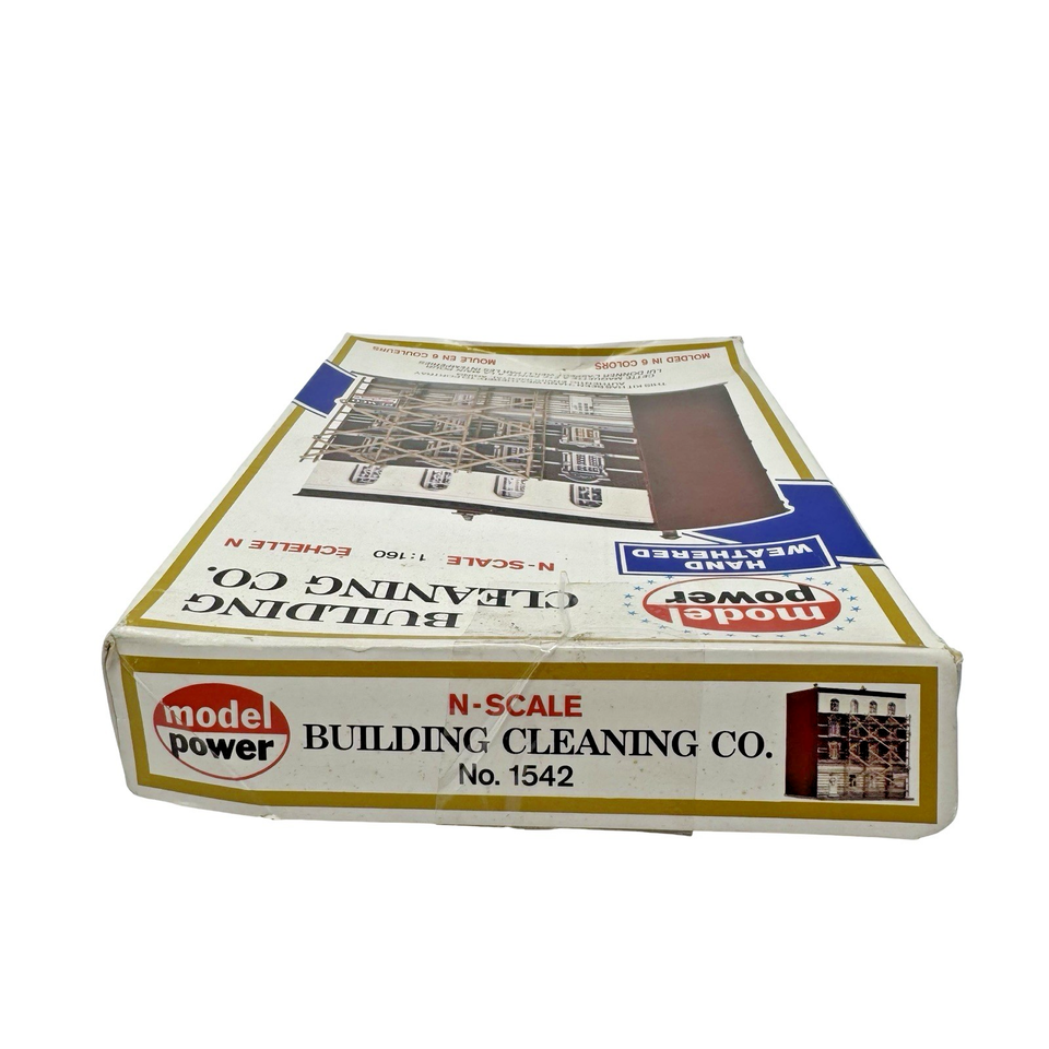 Box of Model Power-N-Scale - Building Cleaning Co Building Kit #1542 ...