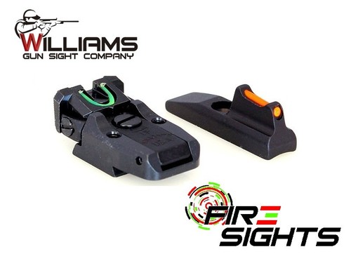 Williams Firesight Front Rear Fiber Optic Sight set Ruger Mark 2 3 4 IV ...