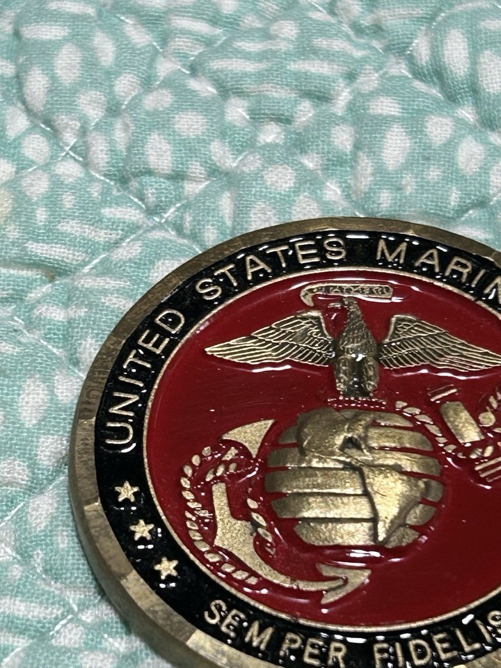 USMC STAFF NCO COIN | eBay UK