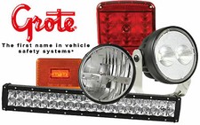 5/pack of Grote 5256 Amber Turn Light 55783. Oval Torsion Grommet Mount ...