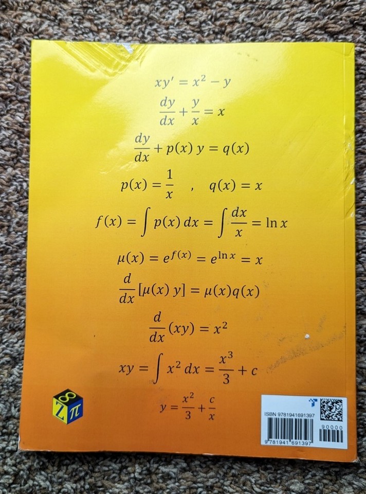 Differential Equations Essential Skills Practice Workbook w/Answers ...
