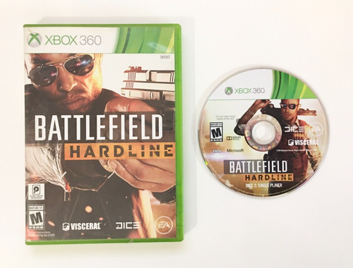 Battlefield Hardline (Microsoft Xbox 360, 2015) EA Games - Box & Game ...