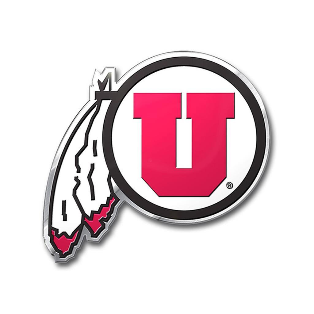 Utah Ute Logo Utah Utes Stripe Black Lumilawn Sign – ArtGlo