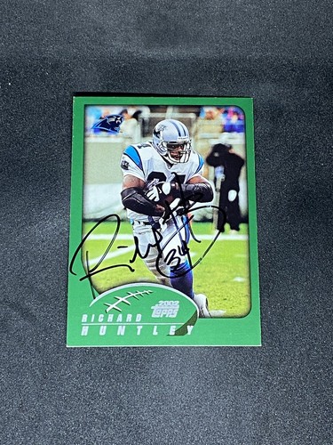Richard Huntley 2002 Topps #244 Carolina Panthers Auto Autographed ...