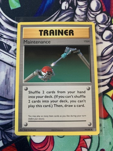 Trainer Maintenance 79/108 Pokémon TCG XY Evolutions NM/M Free Shipping ...