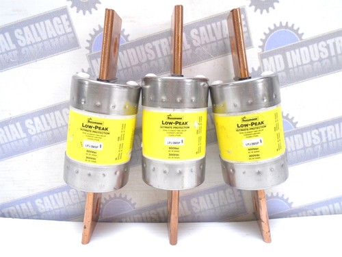 (3 Pc) BUSSMANN - LPJ-350SP - LOW-PEAK Dual Element Time Delay Fuses 350A - 600V | eBay
