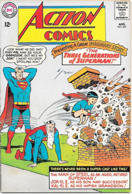 Action Comics Comic Book #327 Superman DC Comics 1965 NICE COPY EF | eBay