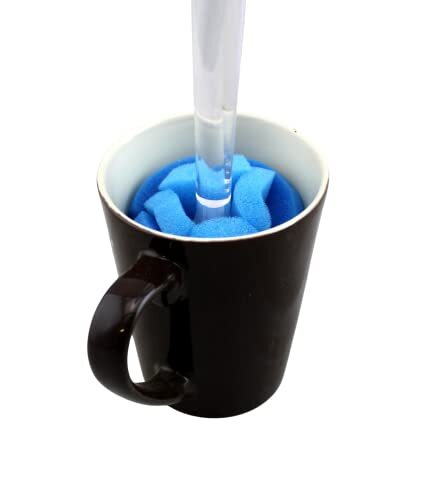 Wand Sponge Brush for Washing Glasses Glass Cleaner Sponge Puff Dish ...