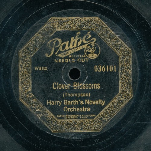 78tk-dance-PATHE ACTUELLE 036101- Harry Barth's Novelty Orch. | eBay