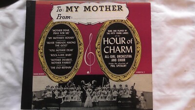 To My Mother From..Charm Records Set #2 Hour of Charm Radio Show Phil ...