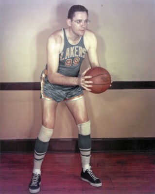 Minneapolis Lakers GEORGE MIKAN Glossy 8x10 Photo Basketball Print ...