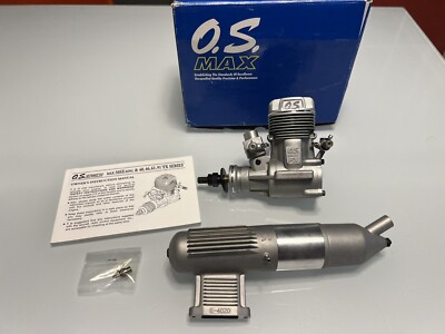 O.S. Max FX-91 Nitro Glow Airplane Engine w/Muffler Model 19020 | eBay