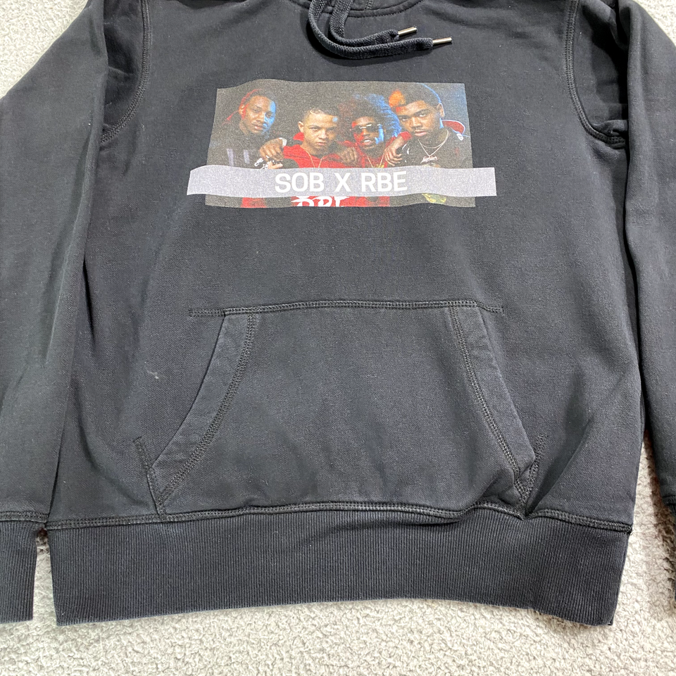 SOB X RBE Hoodie Adult Small Black Sweatshirt Bay Area Hip Hop Mens | eBay