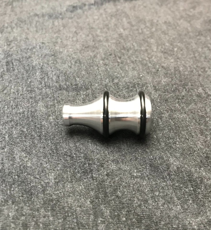 ZP Threaded Bolt Knob, 6061 Aluminum, O-Ring, M6x1.0, .750 Dia. 1.55 ...
