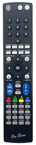 RM Series Replacement Remote Control for ORION TV19PL155DVD TV ...