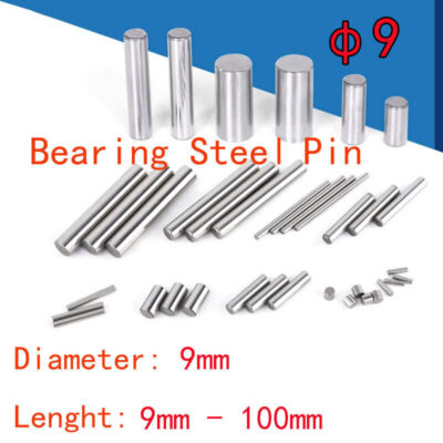 φ9 9mm Diameter Bearing Steel Pin Cylindrical Solid Dowel Pins 9mm ...