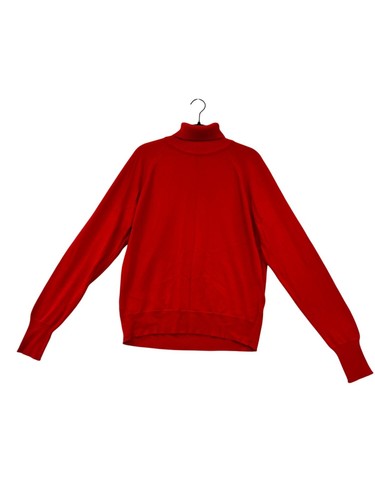Vintage Lord Jeff Red Turtleneck Sweater L #46A | eBay