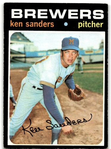 1971 Topps Baseball Ken Sanders Milwaukee Brewers #116 | eBay