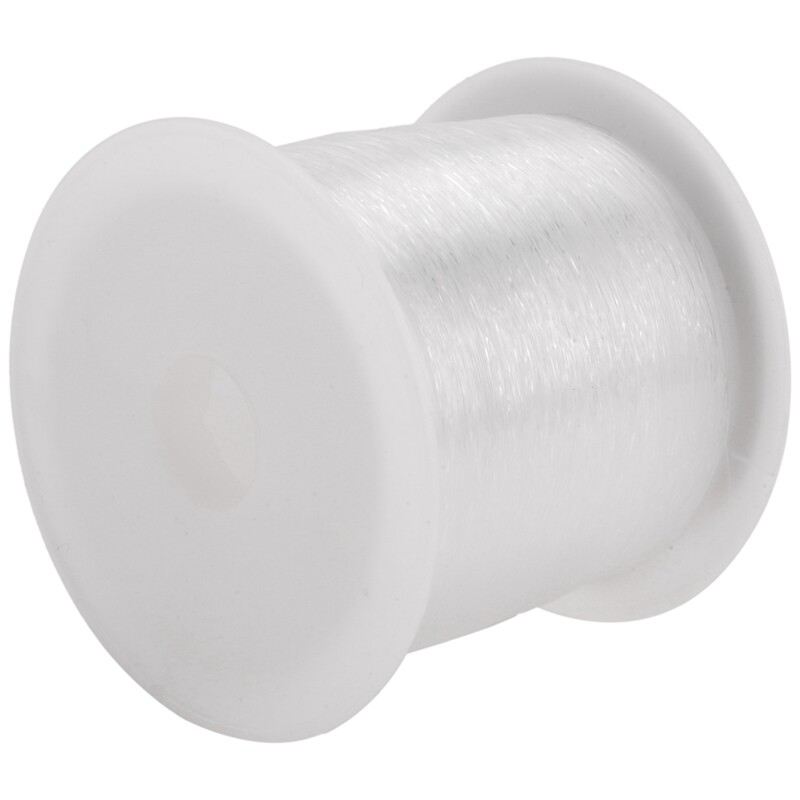 0.2mm Diameter Clear Nylon Fish Fishing Line Spool Beading String ...