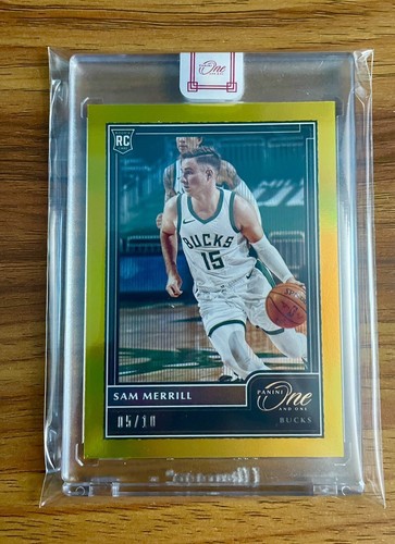 2020 Panini One And One Basketball Sam Merrill Rookie Gold /10 #137 | eBay