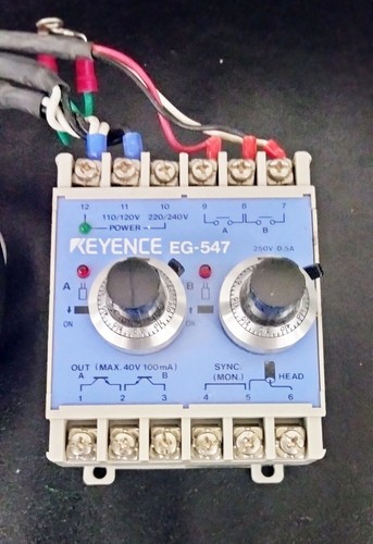 Keyence EG-547 Amplifier Unit - High-accuracy Positioning Sensor | eBay