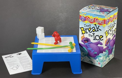 1999 Don't Break The Ice Game Milton Bradley Hasbro Cootie Games ...