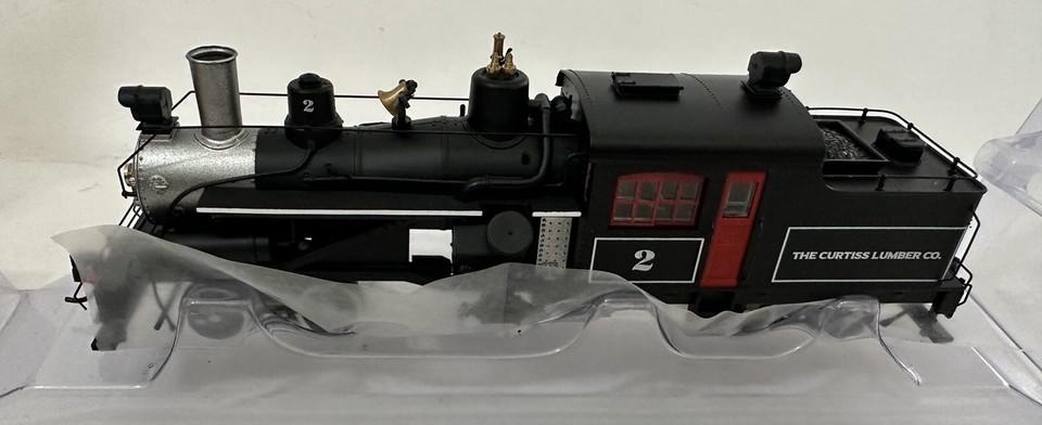 Rivarossi HO Scale HR2882 Heisler Steam Loco 2 Truck The Curtiss Lumber ...