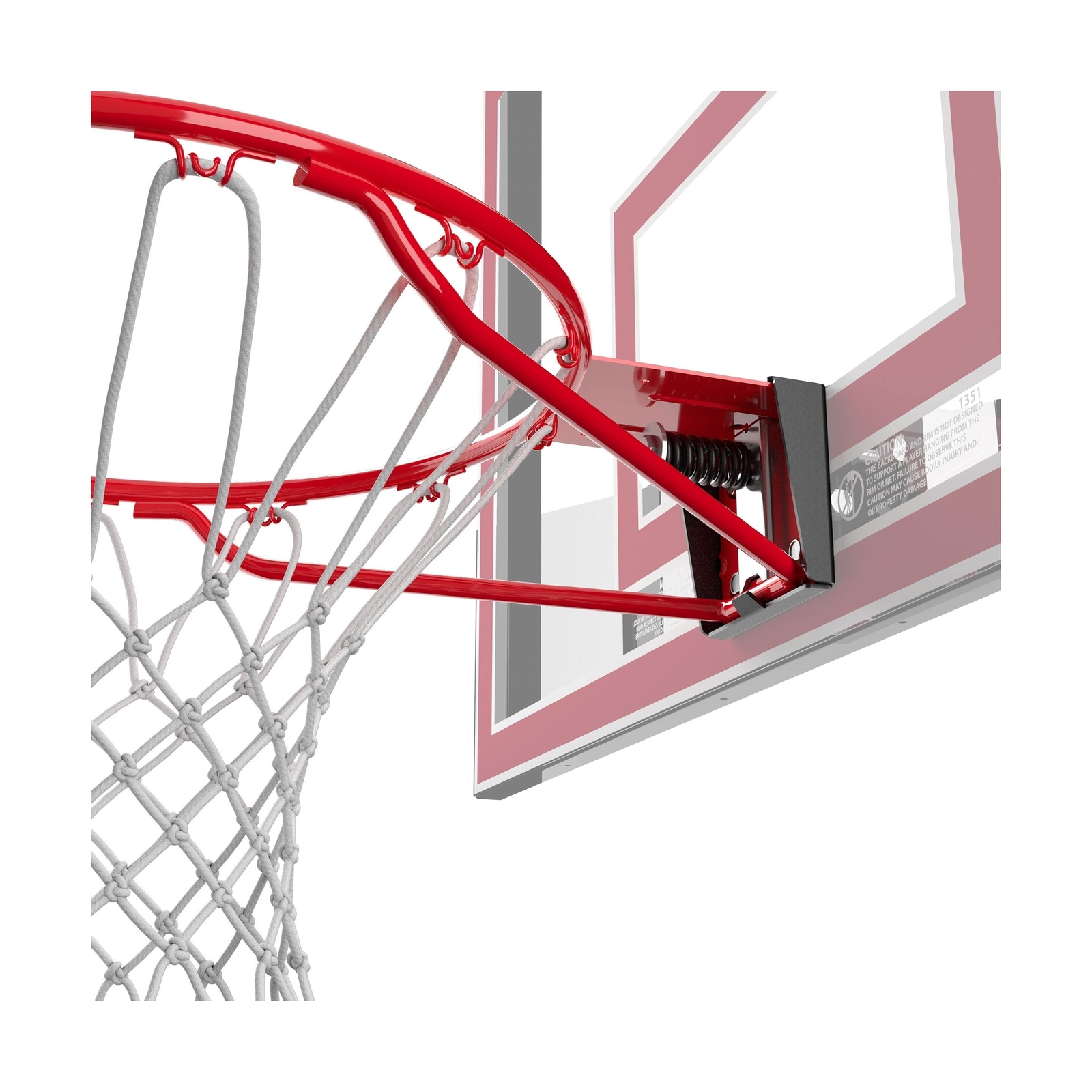 Spalding Slam Jam Rim Red | eBay
