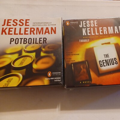 NEW!!! POTBOILER & THE GENIUS Jesse Kellerman 2 Audiobooks Lot | eBay