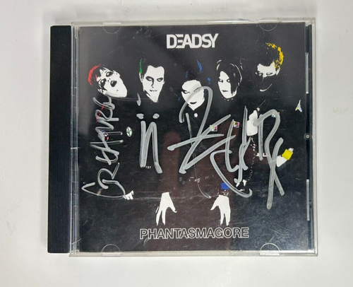 Deadsy Phantasmagore CD AUTOGRAPHED signed x5 by entire band Elijah ...