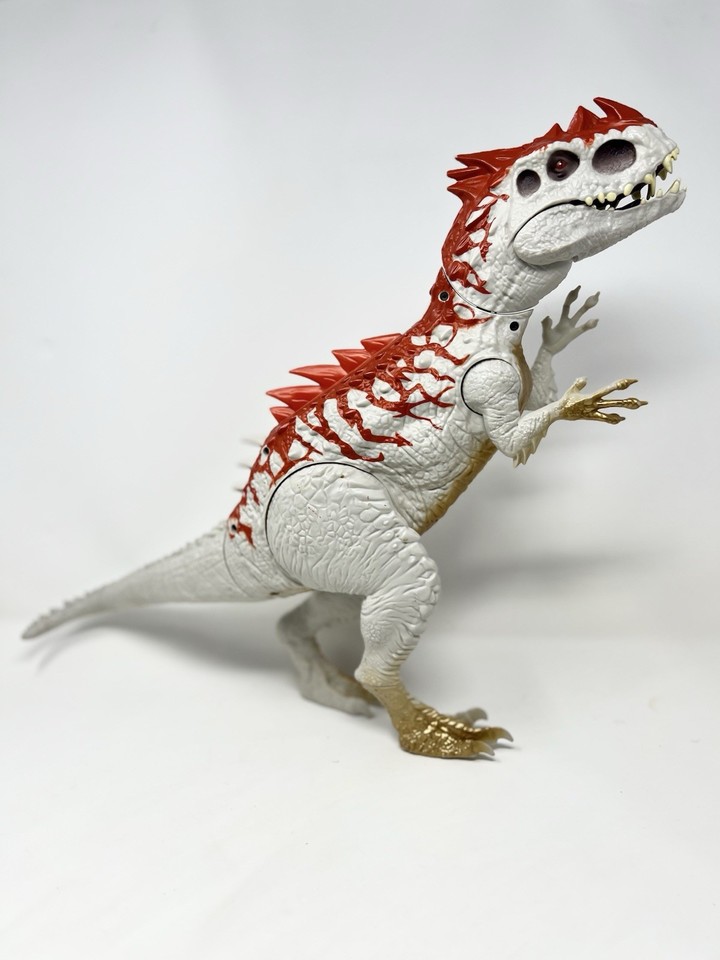 Rare Jurassic World Hybrid Rampage Indominus Rex Dinosaur WORKS ...